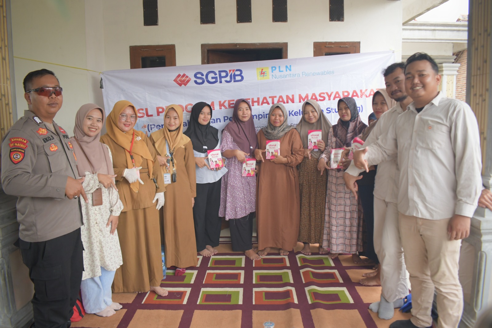 Dukung Generasi Sehat & Cerdas, PT SGPJB, LAZ Harfa & PLN Nusantara ...