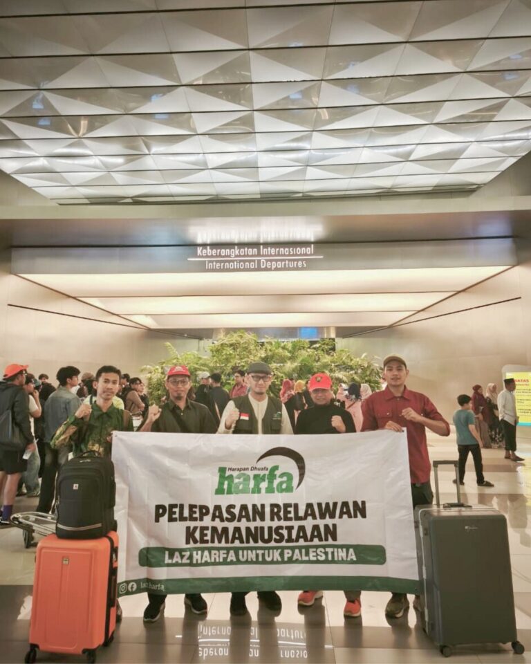 LAZ Harfa Lepas Relawan Kemanusiaan untuk Misi Kemanusiaan Palestina ...